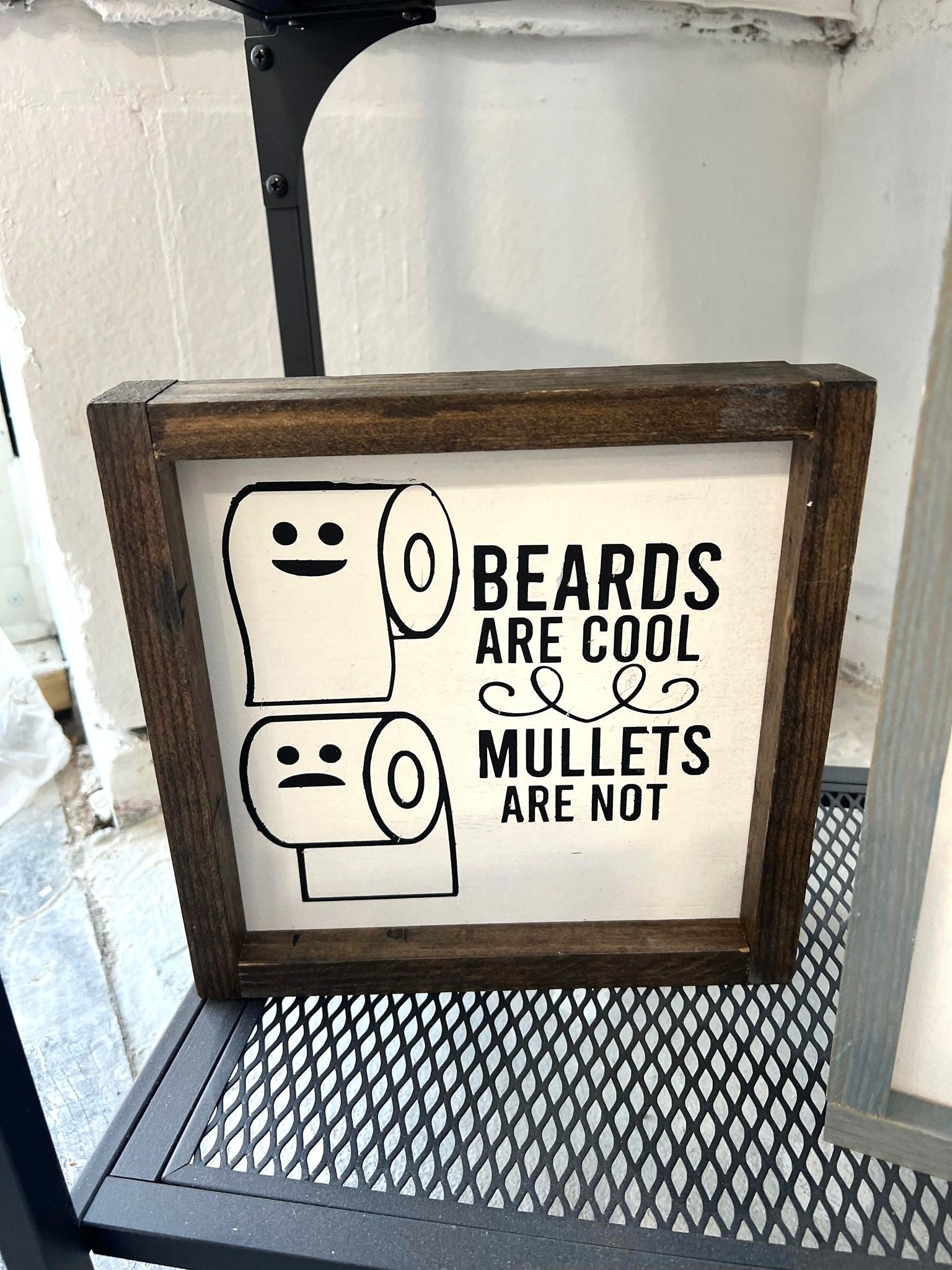 Beard Mullet Sign – sawdust.n.glitter